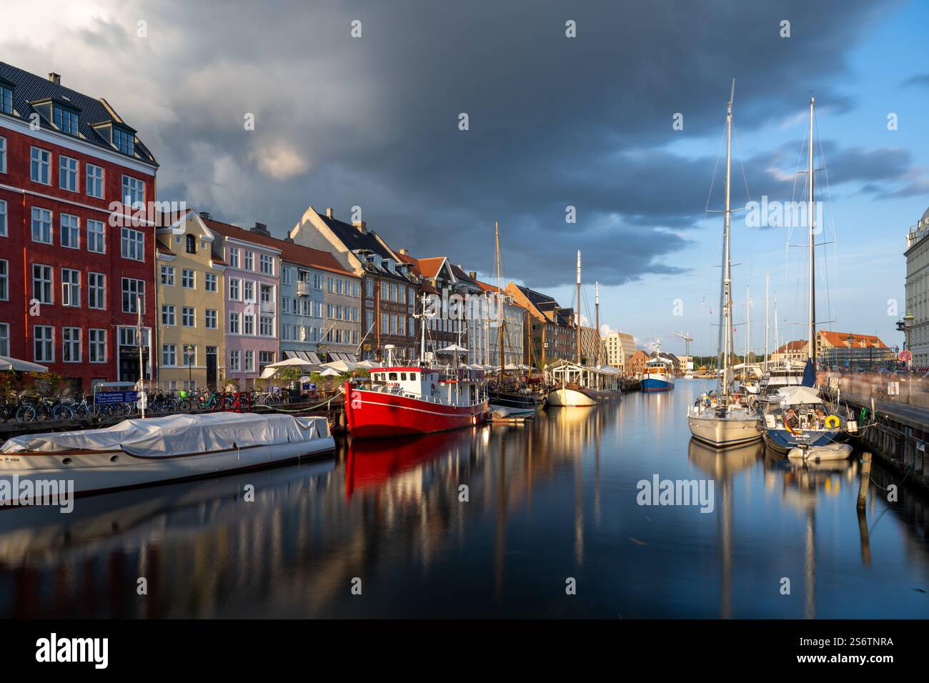 Copenhagen, Denmark - Jul 27, 2024: Nyhavn in Copenhagen in Denmark ...