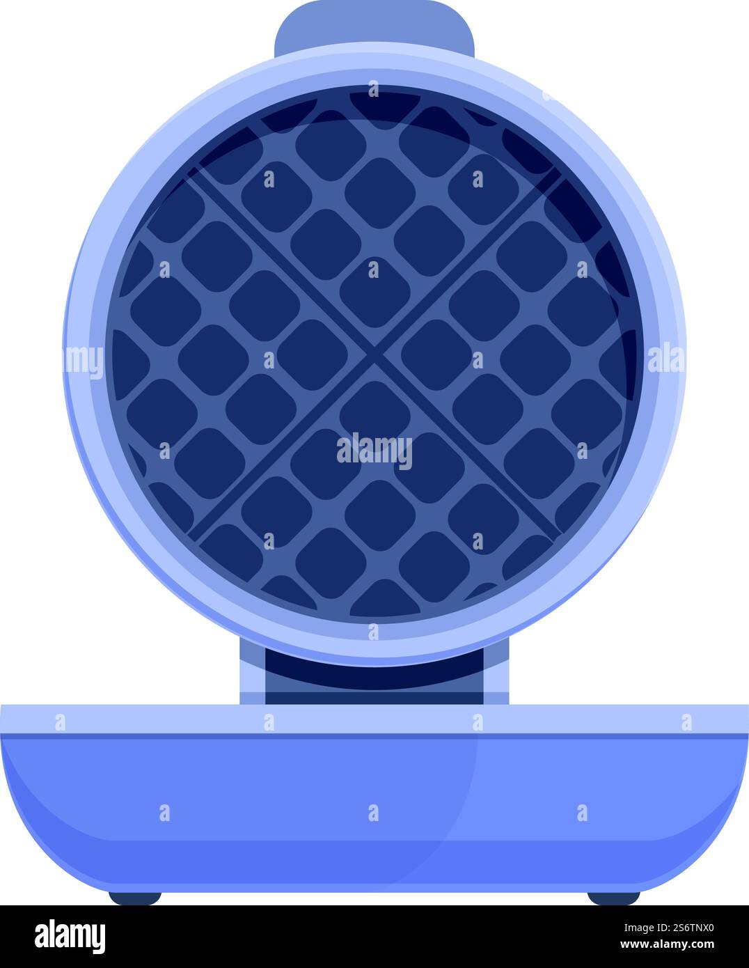 Baking waffle maker icon cartoon vector. Iron machine. Cooker house ...