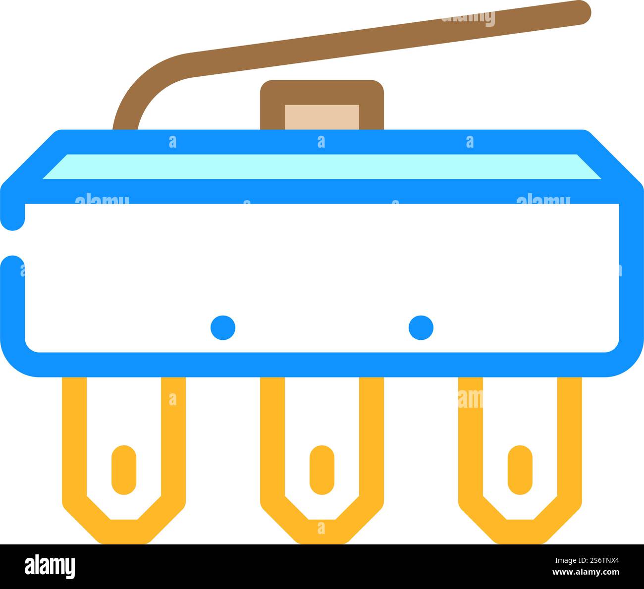 limit switch color icon vector. limit switch sign. isolated symbol ...