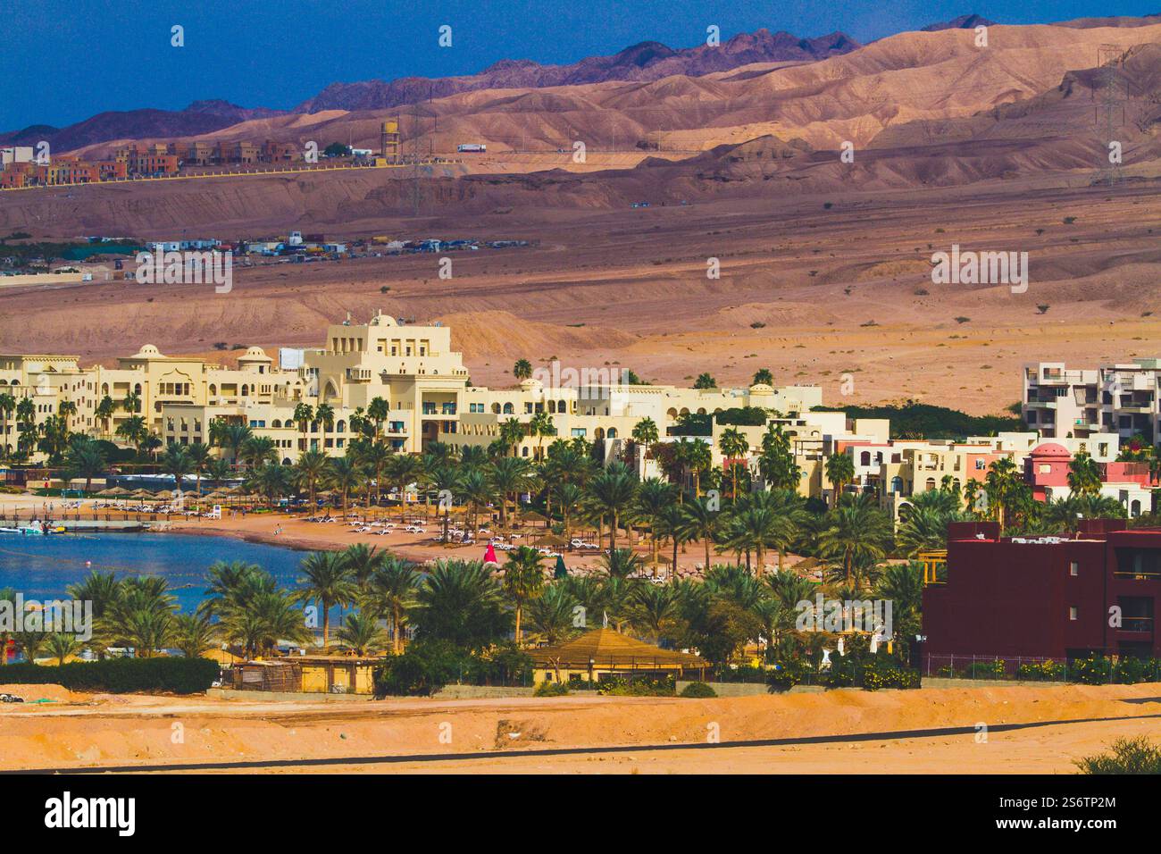 Middle East, Jordan, Aqaba, Grand Swiss-Belresort Tala Bay Aqaba Stock ...