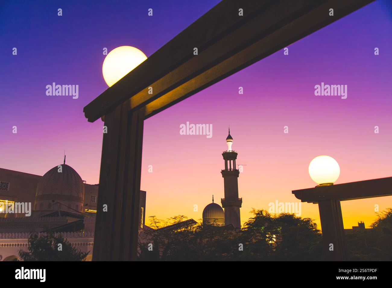 Middle East, Jordan, Aqaba, Sharif Hussein bin Ali Mosque Stock Photo ...