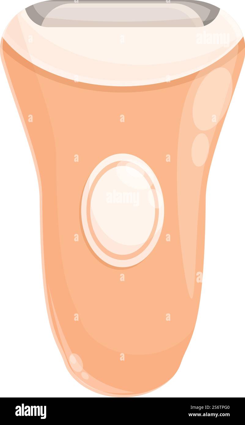 Epilator icon cartoon vector. Hair treatment. Cream removal. Epilator ...
