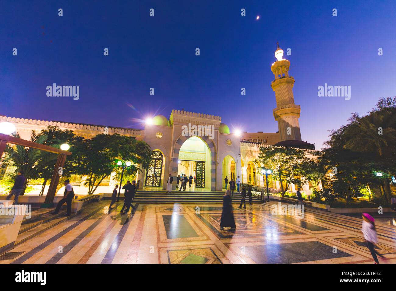 Middle East, Jordan, Aqaba, Sharif Hussein bin Ali Mosque Stock Photo ...