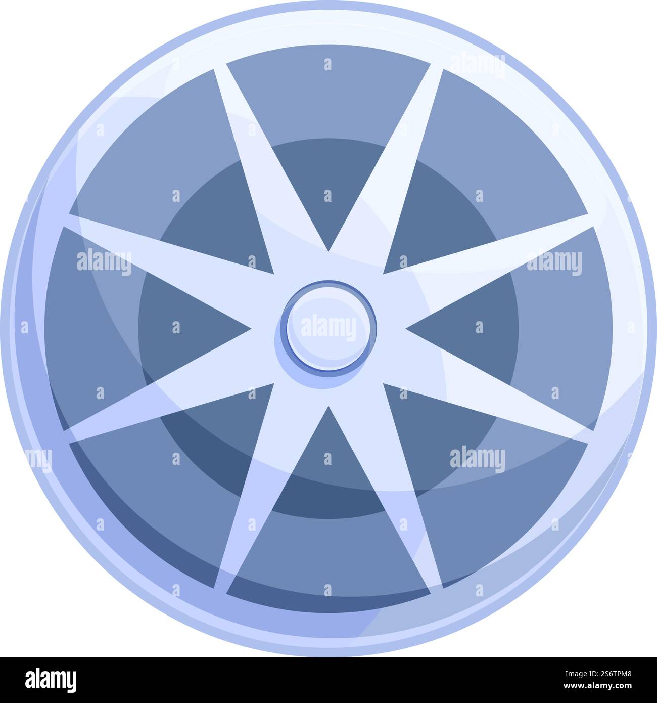 Object smoke sensor icon cartoon vector. Alarm fire. Safety system ...