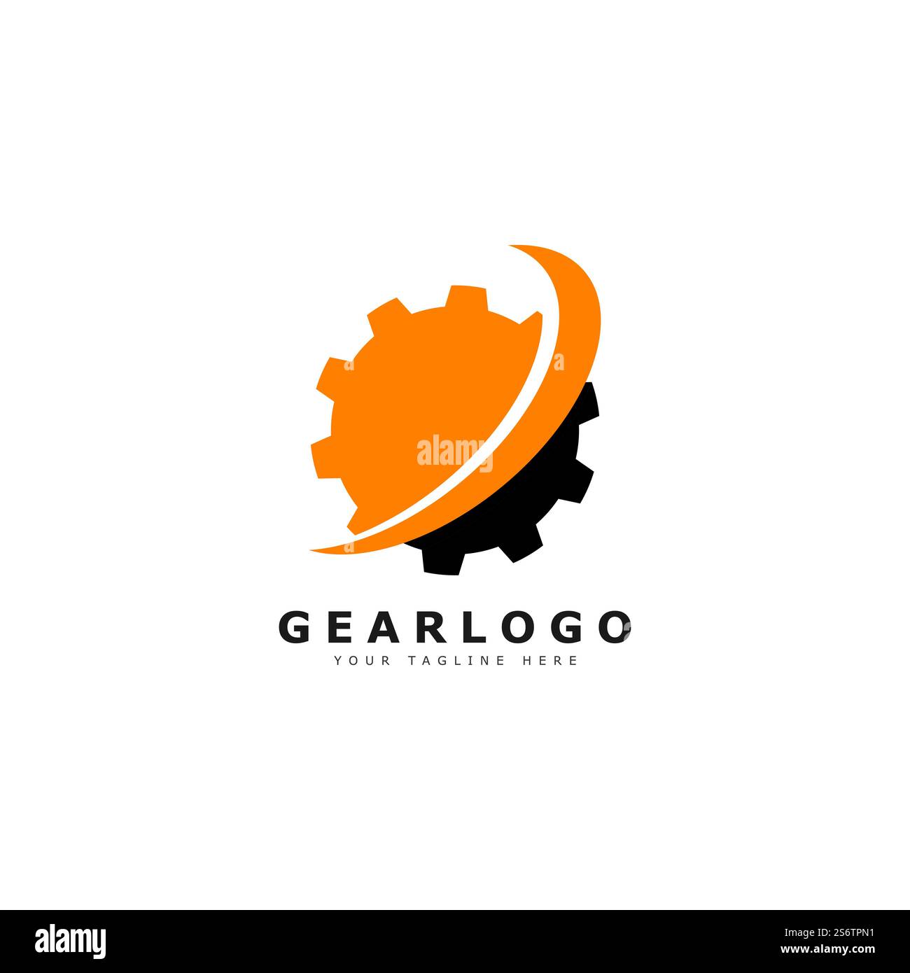 Gear logo design template illustration vector Stock Vector Image & Art ...