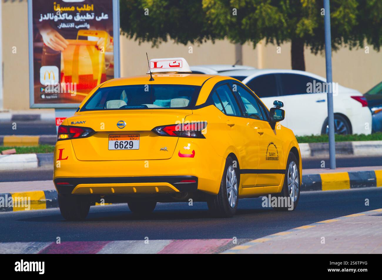 Middle East, United Arab Emirates, Emirate of Sharjah for Taxi ...