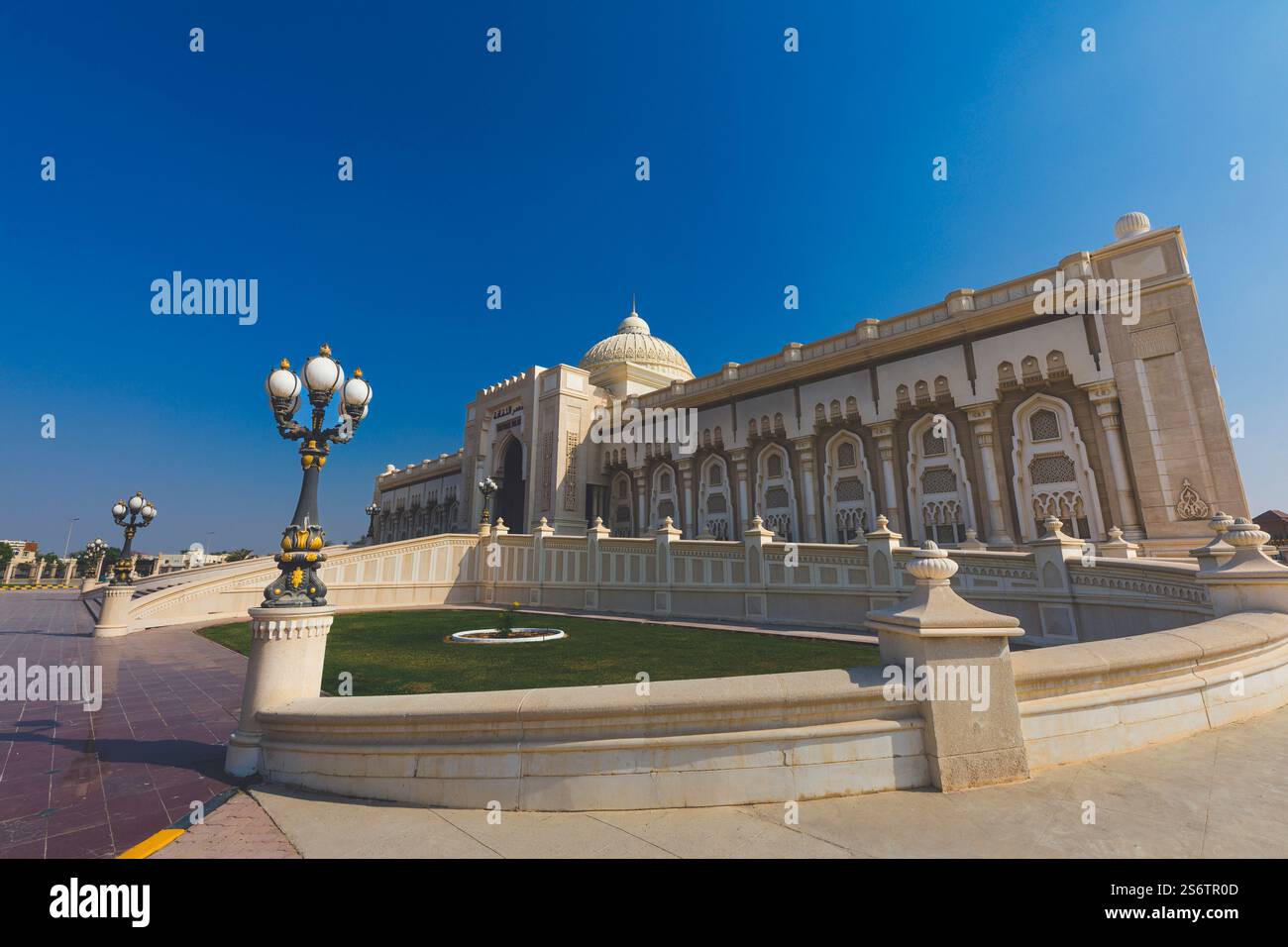 Middle East, United Arab Emirates, Emirate of Sharjah. Cultural Square ...