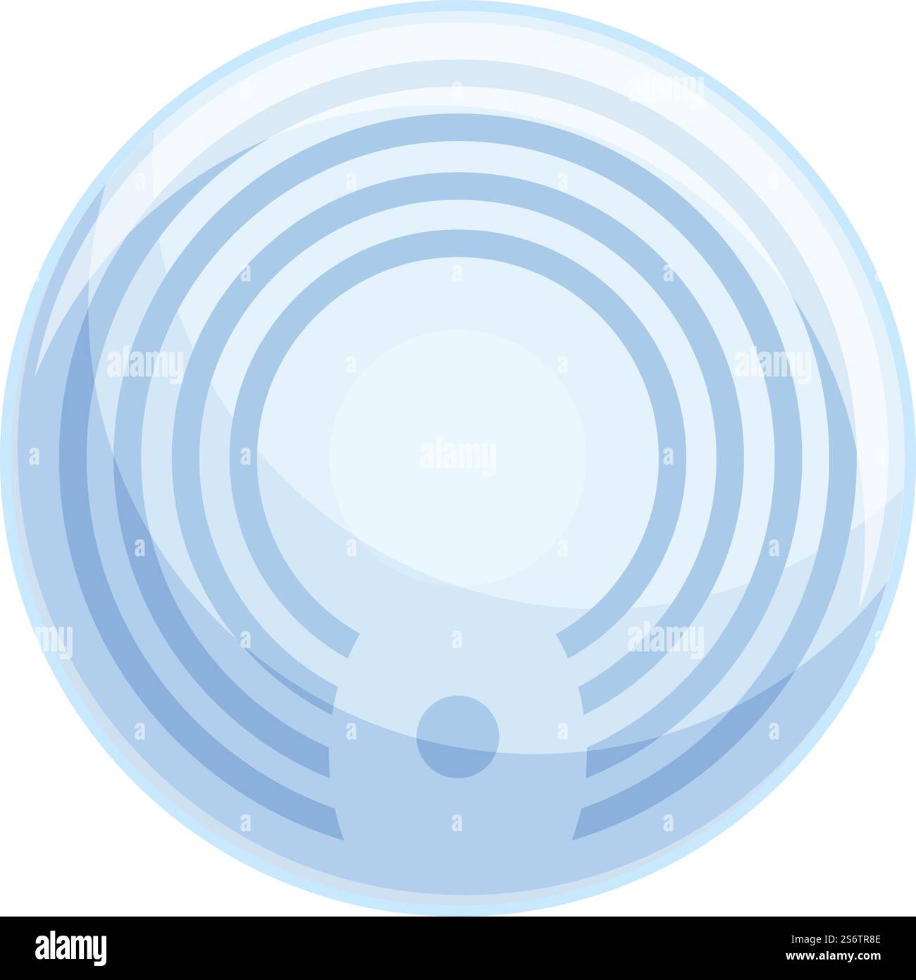 Fireproof sensor icon cartoon vector. Smoke detector. Alarm fire ...