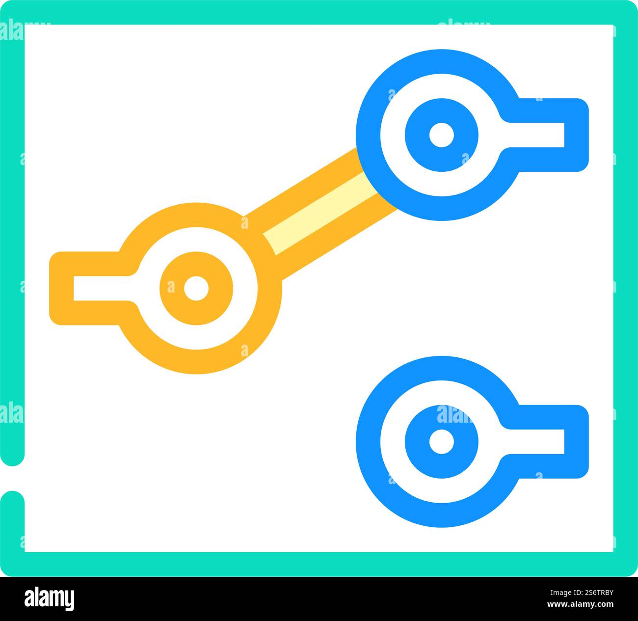 single pole double throw electric switch color icon vector. single pole ...