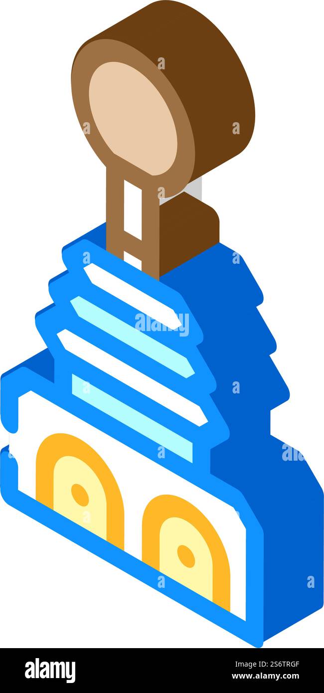 joystick switches isometric icon vector. joystick switches sign ...