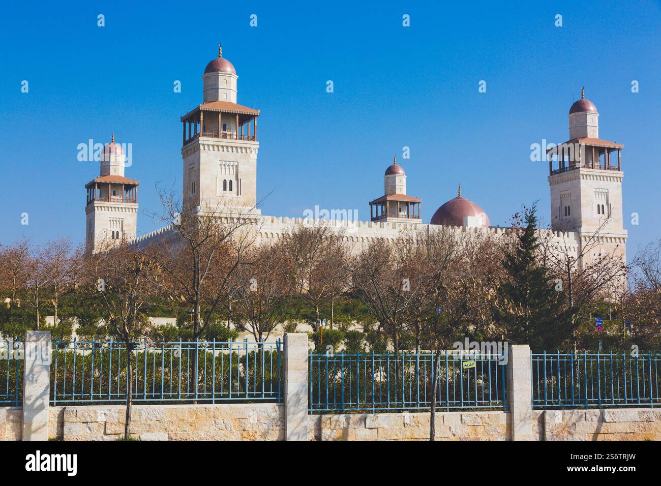 Jordan, Middle East, Amman. King Hussein Mosque Stock Photo - Alamy