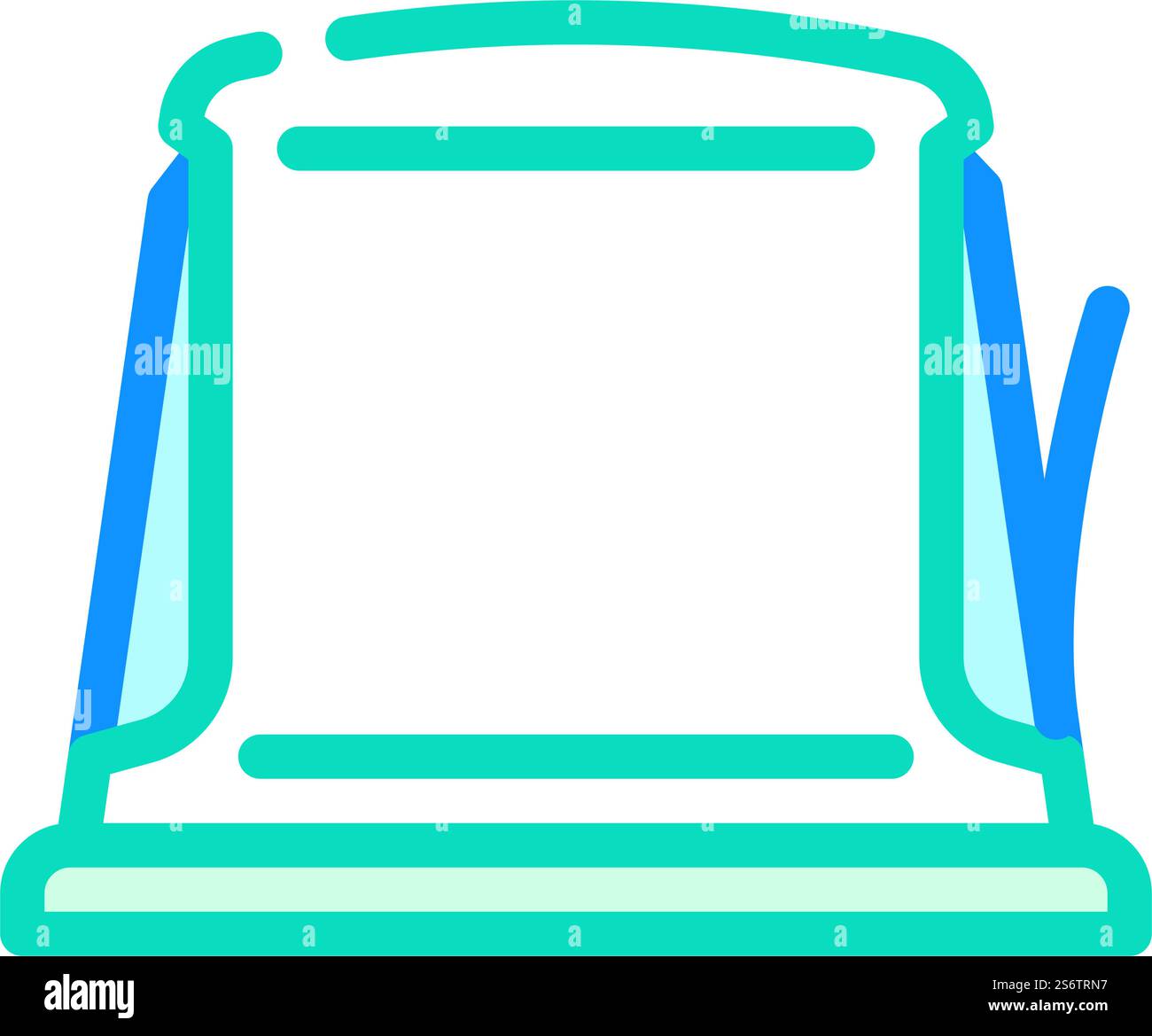 napkin dispenser color icon vector. napkin dispenser sign. isolated ...