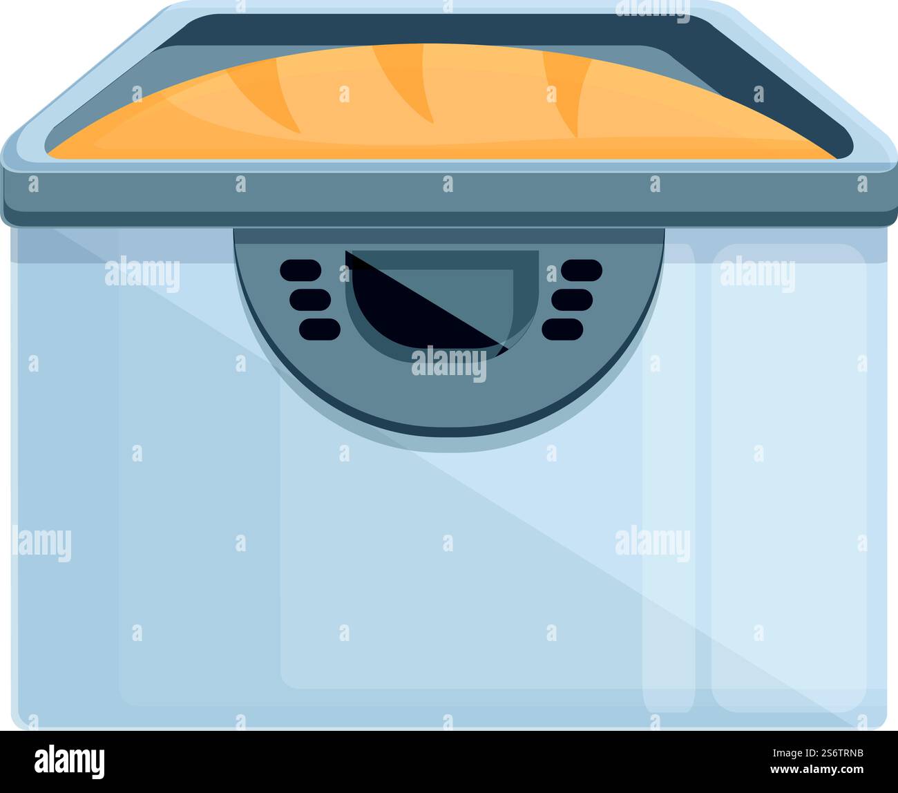 Glassblowing bread machine icon cartoon vector. Small kitchen. Domestic ...