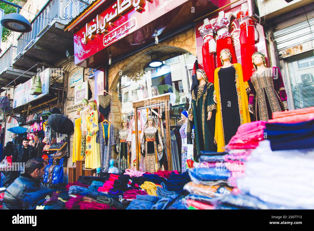 Jordan, Middle East, Amman. Al Balad district Stock Photo - Alamy