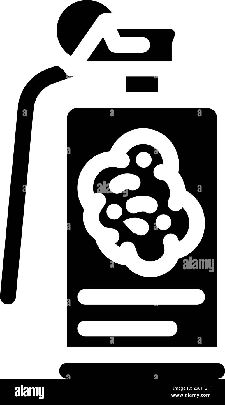 grenade weapon glyph icon vector. grenade weapon sign. isolated contour ...