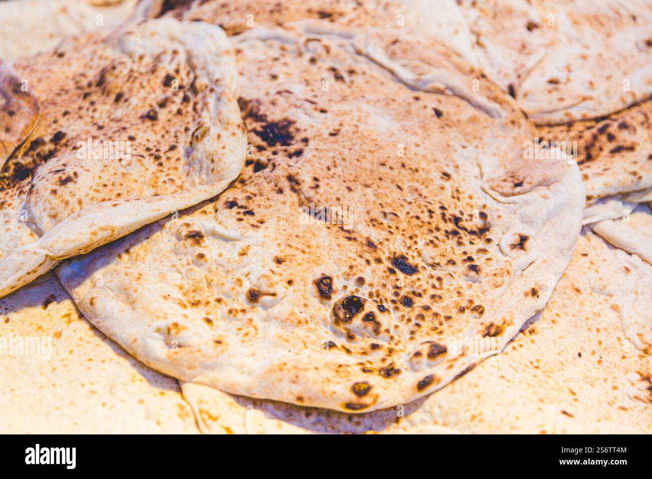 Jordan, Middle East, Amman. Pita bread Stock Photo - Alamy