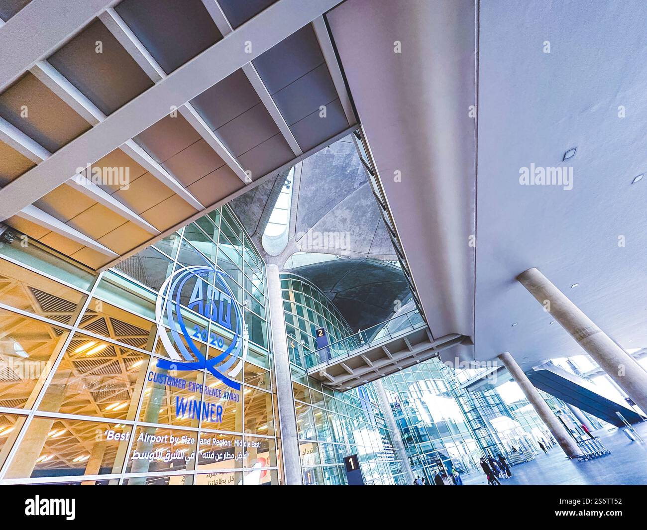 Jordan, Middle East, Amman. . Queen Alia International Airport Stock ...