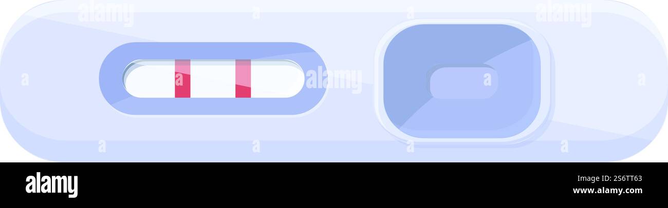 Pregnancy maternity icon cartoon vector. Positive test. Stick negative ...