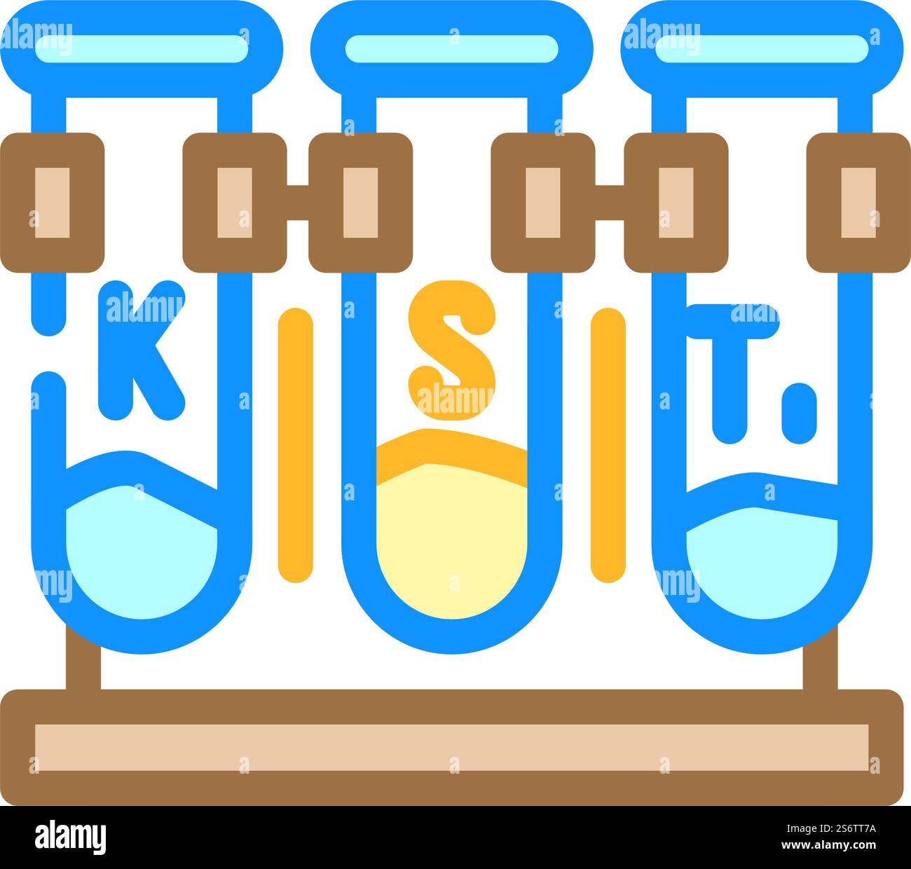 inorganic chemistry color icon vector. inorganic chemistry sign ...