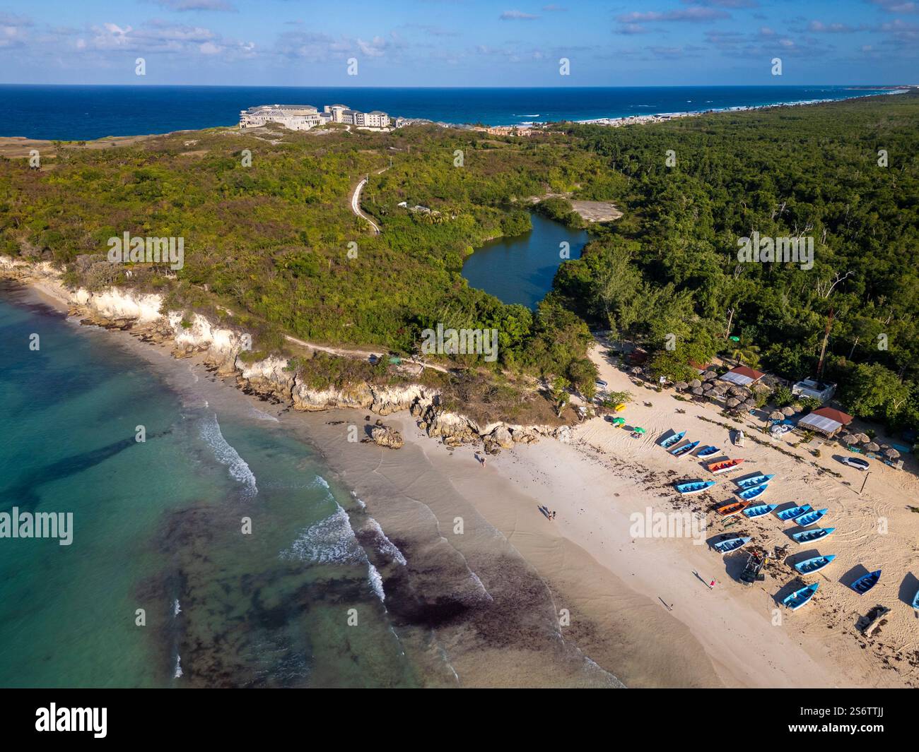 Dominican Republic, Punta Cana. Playa Macao Stock Photo - Alamy