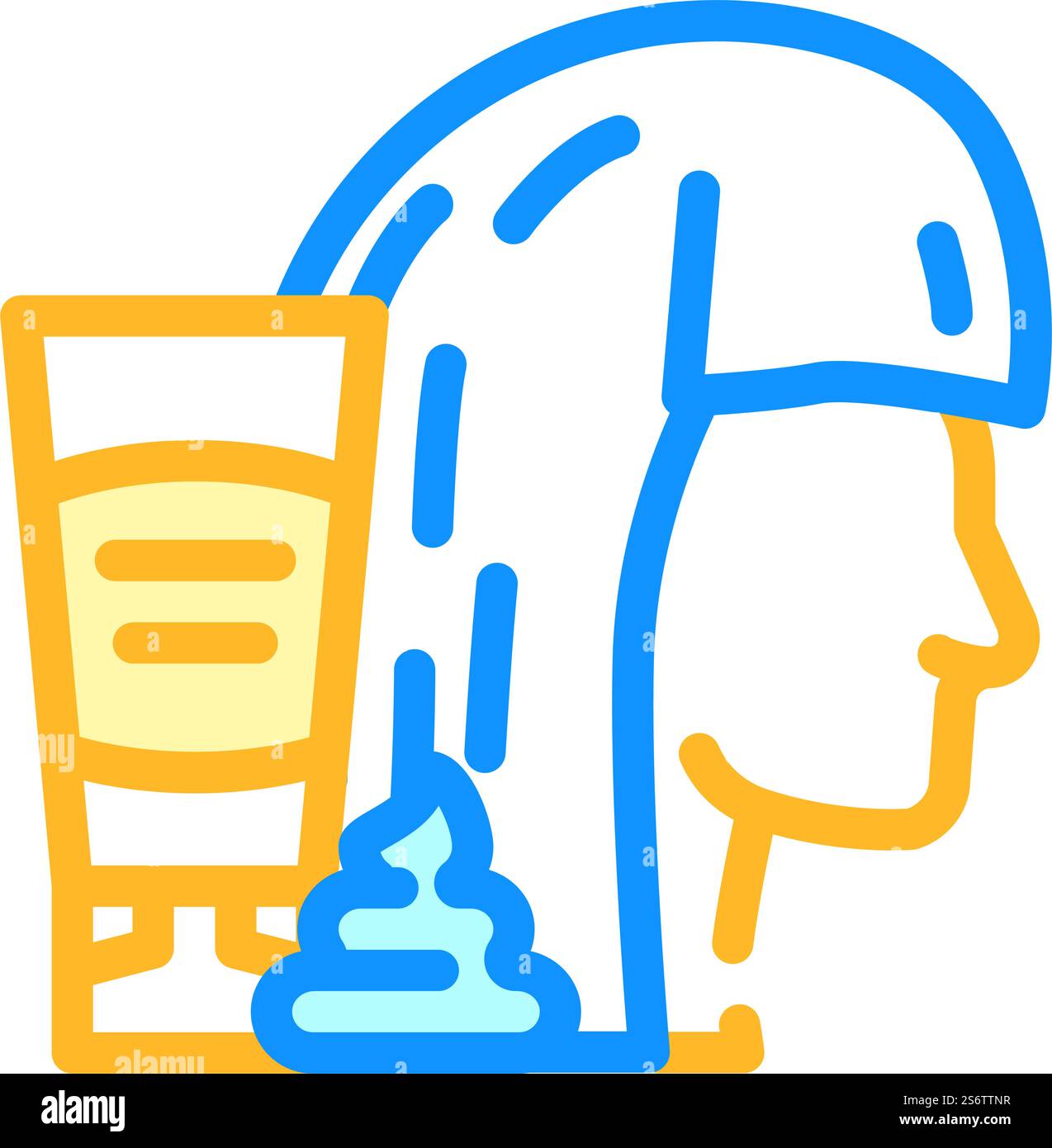 Balm application Stock Vector Images - Alamy