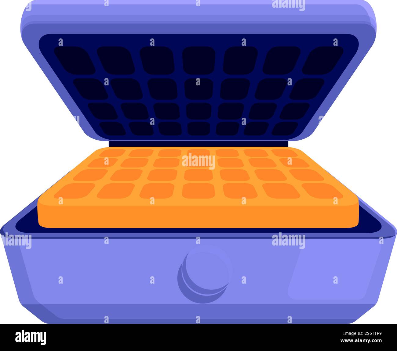 Waffle maker icon cartoon vector. Iron machine. Cooker house. Waffle ...