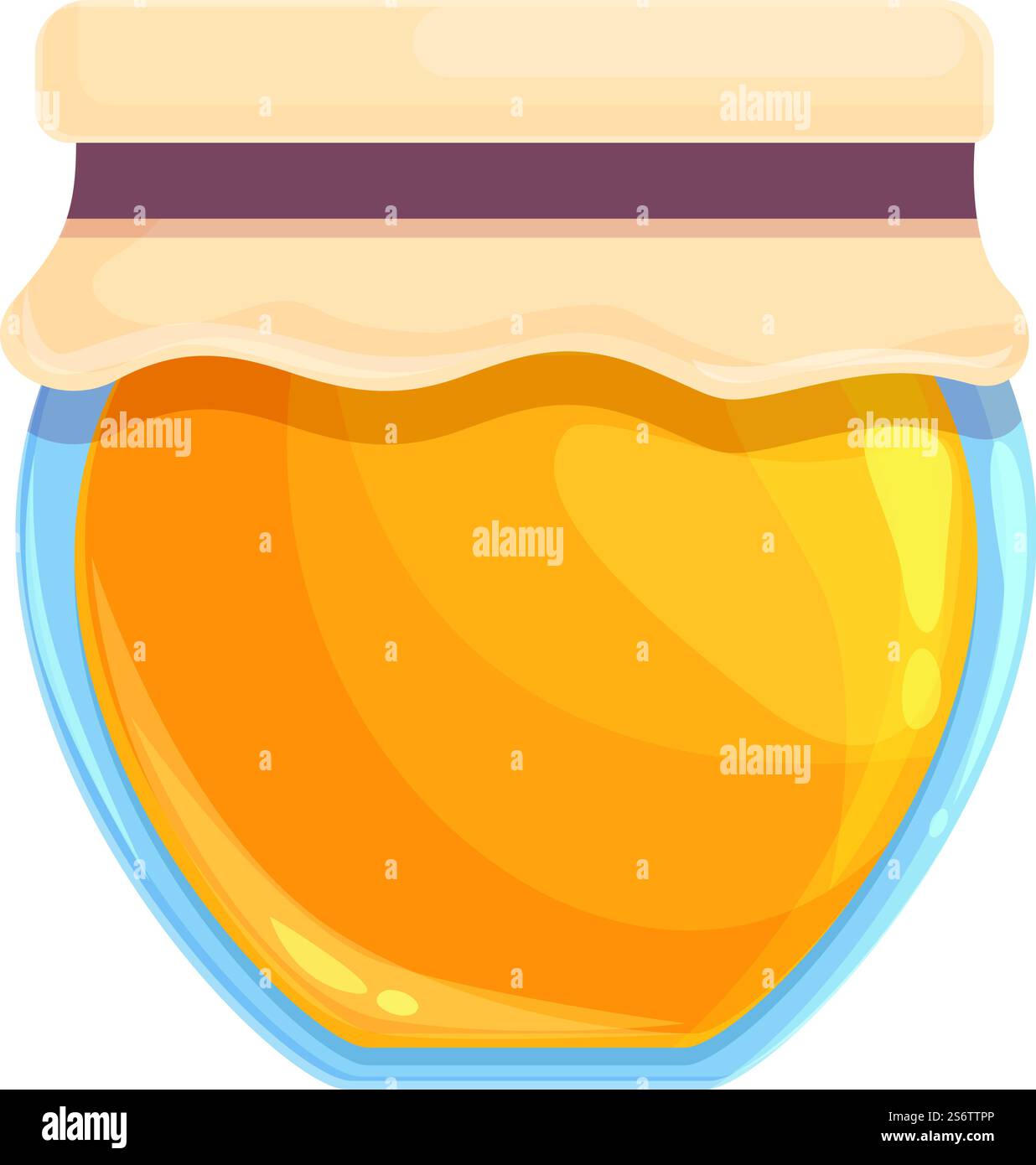 Shop honey jar icon cartoon vector. Nectar liquid. Nectar container ...