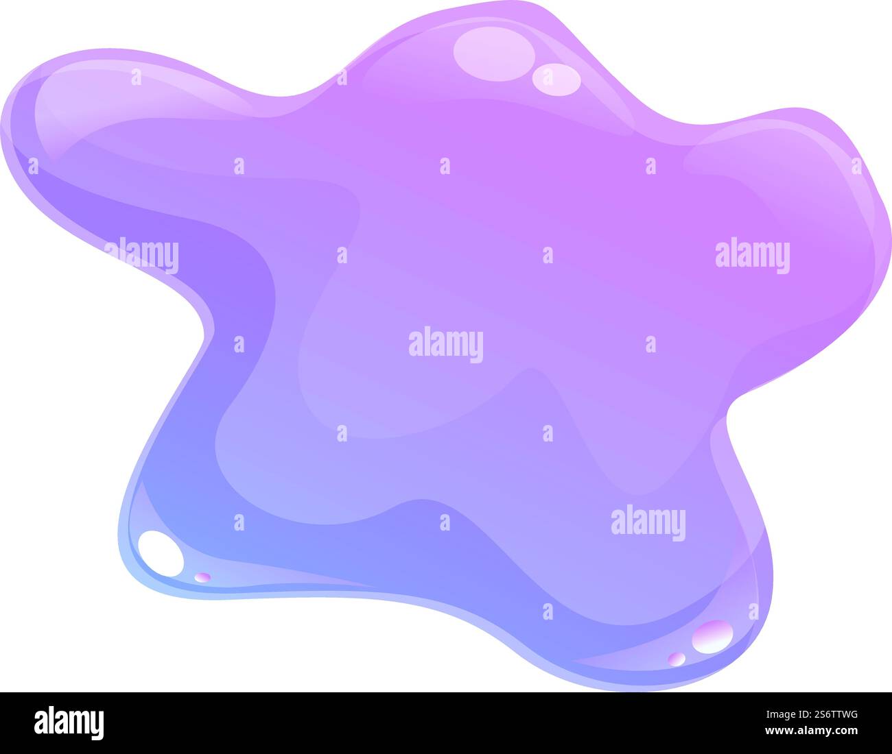 Gradient slime icon cartoon vector. Splash drip. Goo liquid. Gradient ...