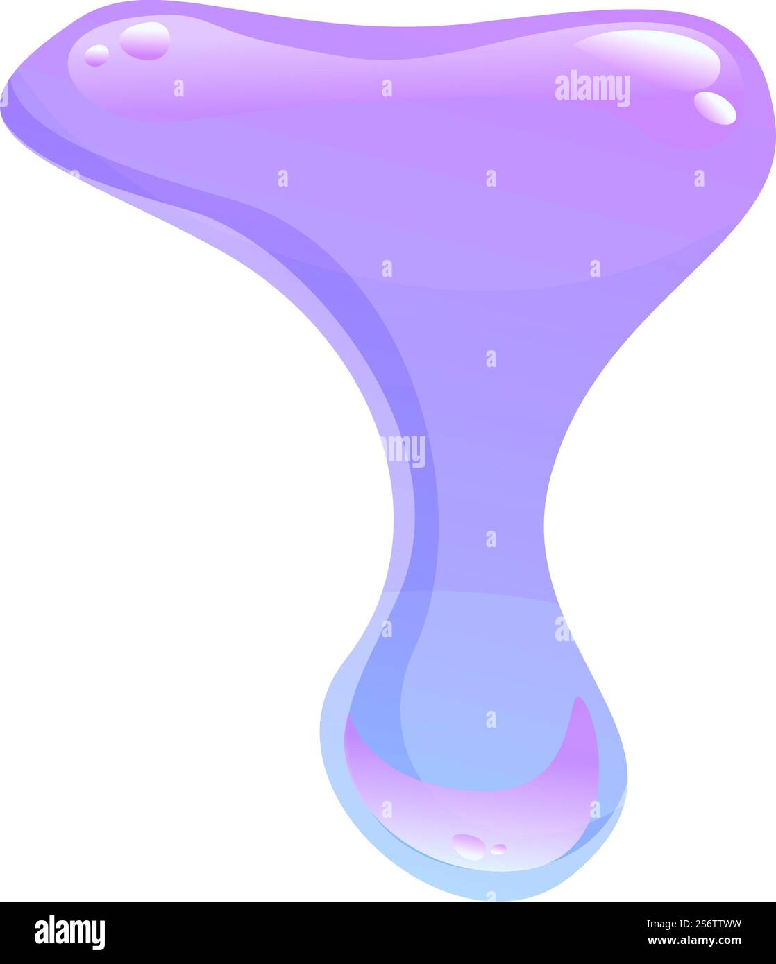 Snot slime icon cartoon vector. Drip splash. Sticky blob. Snot slime ...