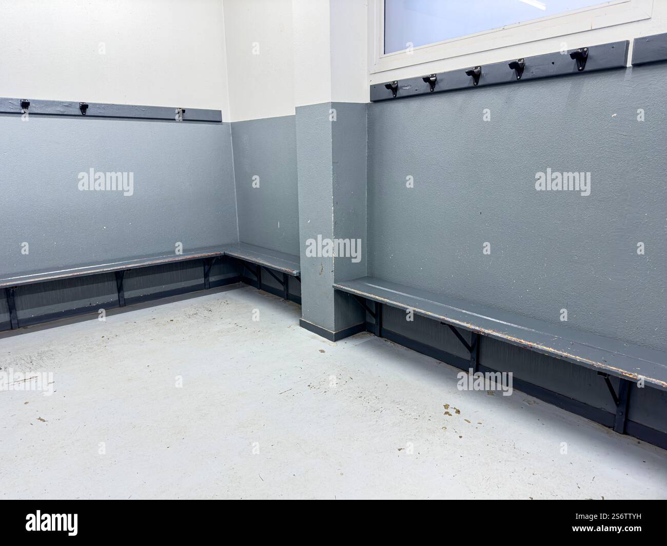 Changing rooms without figures Stock Photo - Alamy