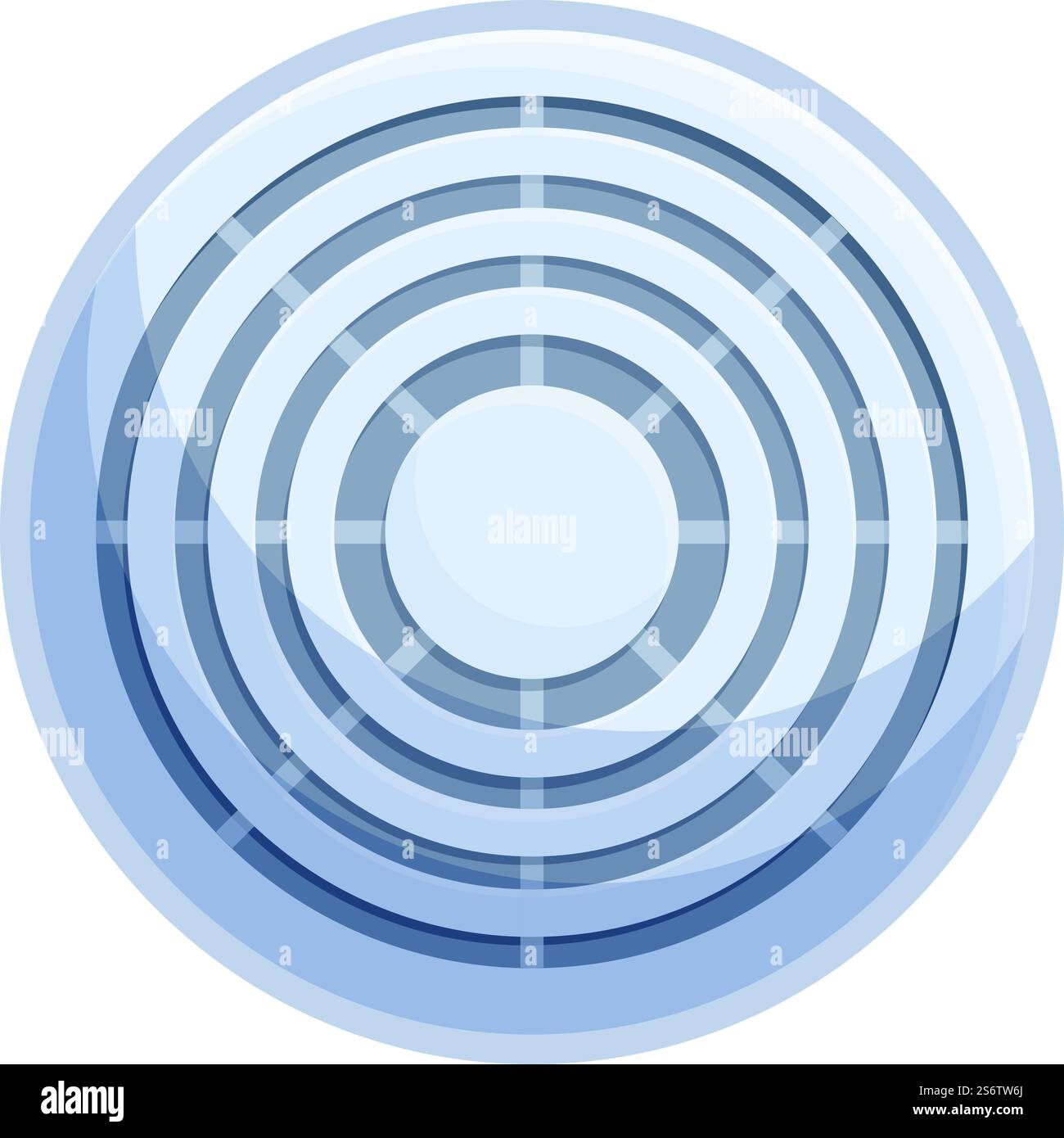 Emergency smoke sensor icon cartoon vector. Alarm fire. Safety system ...