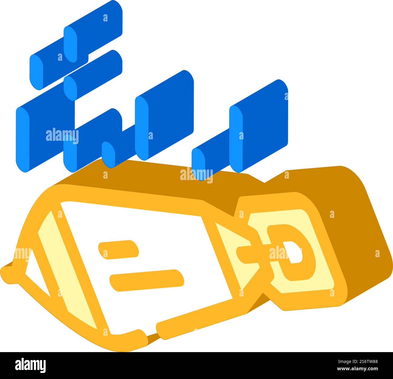 aircraft bomb isometric icon vector. aircraft bomb sign. isolated ...