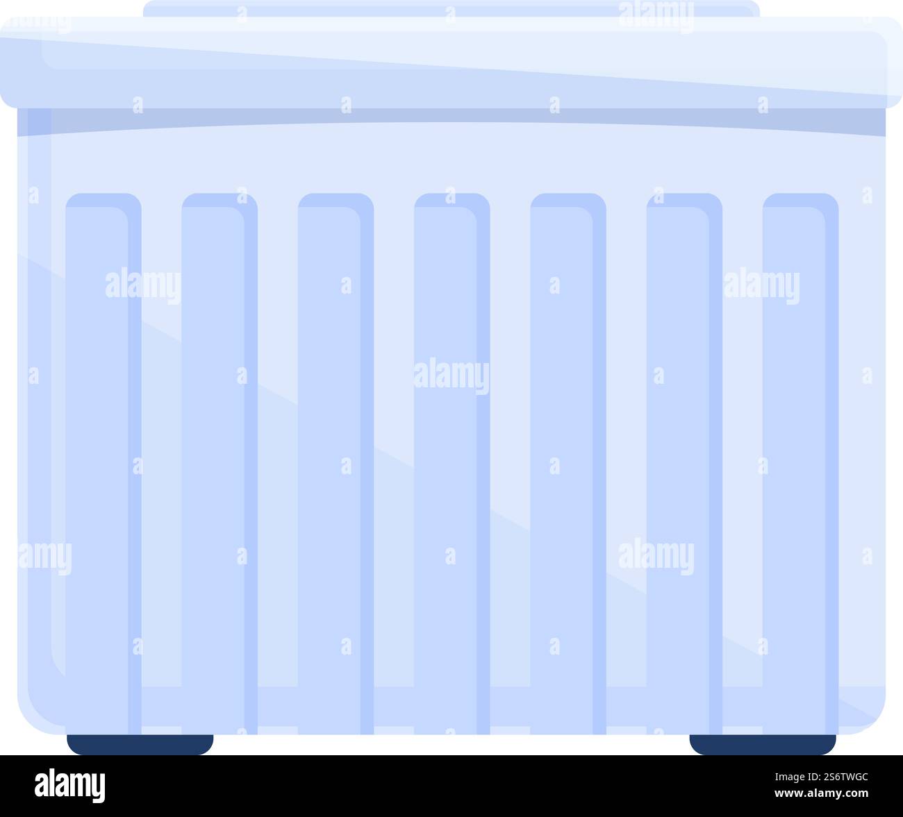 Central radiator icon cartoon vector. Room wall. Heating home. Central ...