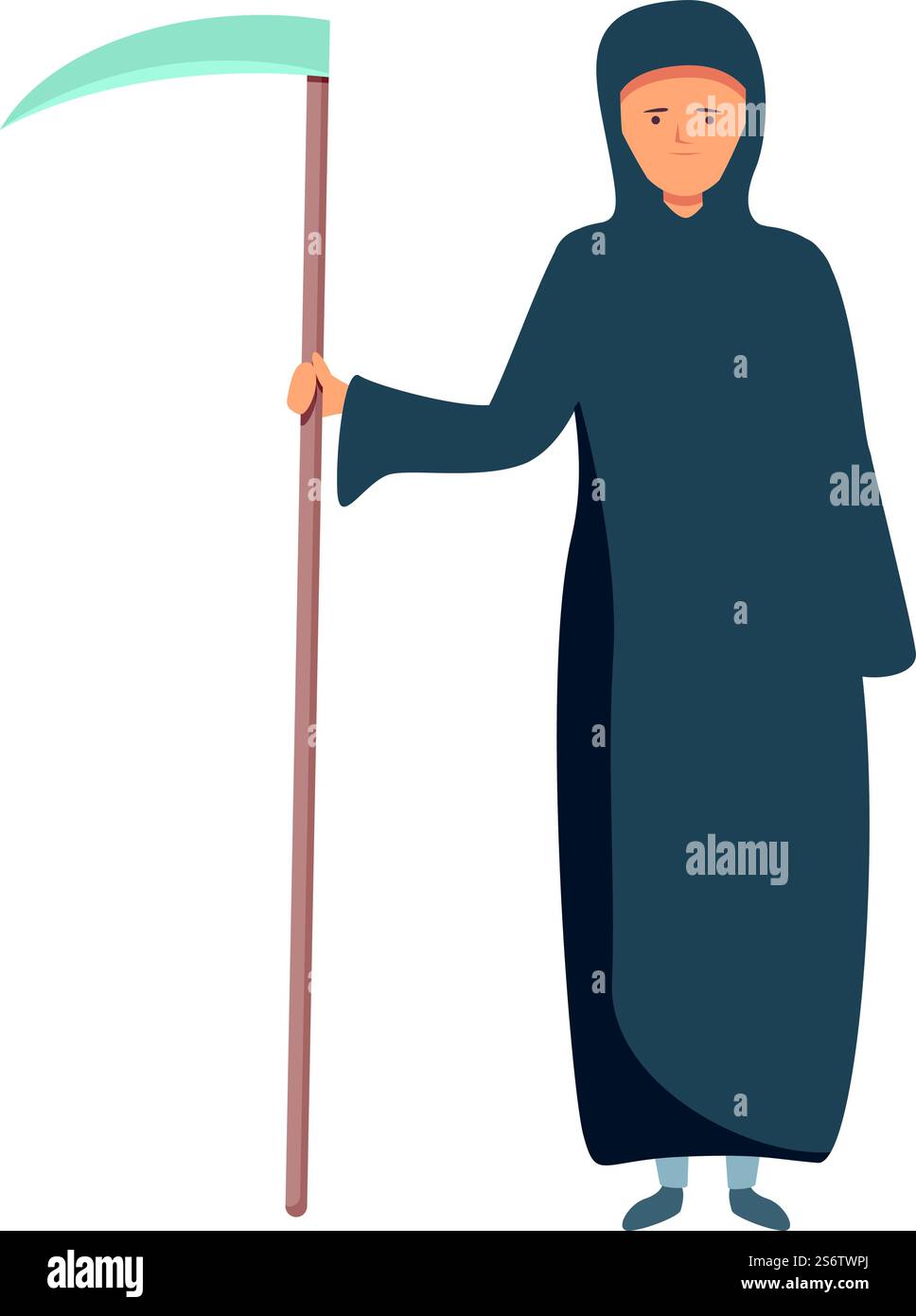 Death costume icon cartoon vector. Kid character. Party children. Death ...