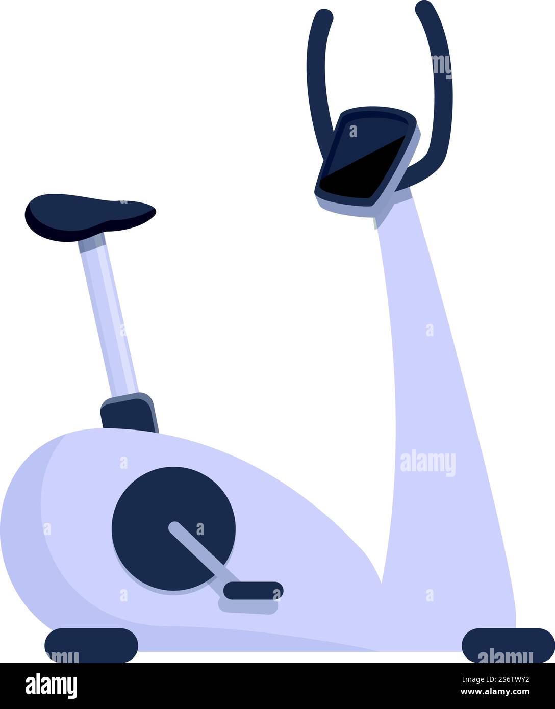 Exercise bike icon cartoon vector. Sport fitness. Workout fit. Exercise ...