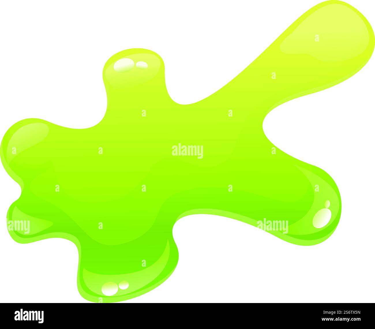 Green slime icon cartoon vector. Drip splash. Liquid mucus. Green slime ...