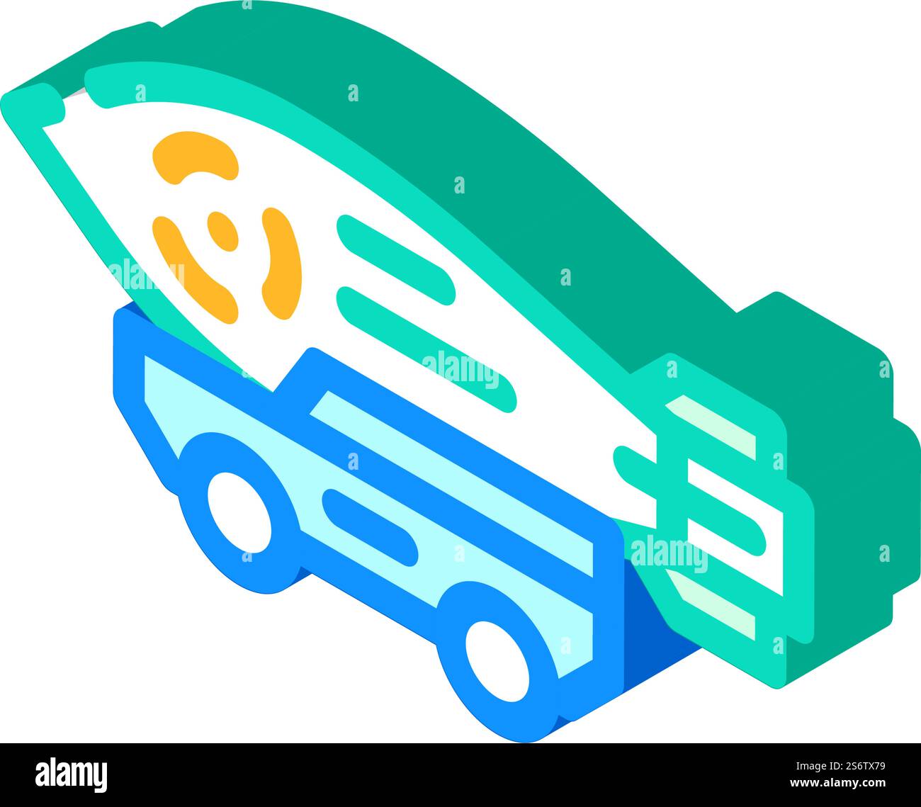 nuclear bomb isometric icon vector. nuclear bomb sign. isolated symbol ...