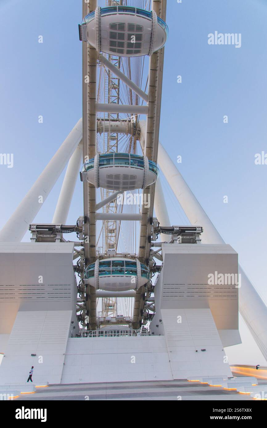 Middle East, United Arab Emirates, Dubai. Dubai Eye, tourist attraction ...