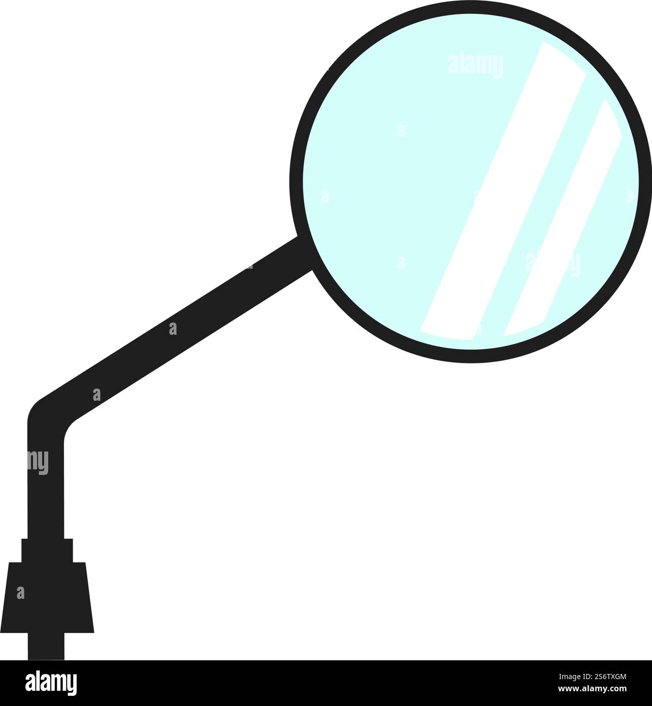 Rear view mirror vector illustration Stock Vector Image & Art - Alamy