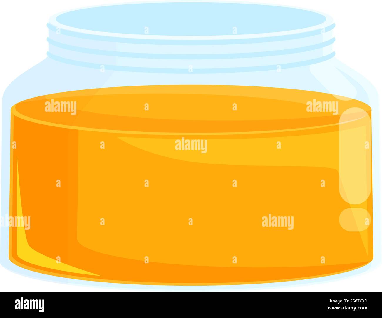 Honey jar icon cartoon vector. Bee nectar. Gold syrup. Honey jar icon ...