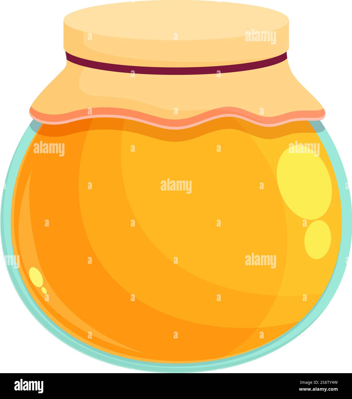 Bee nectar jar icon cartoon vector. Honey comb. Gold syrup. Bee nectar ...
