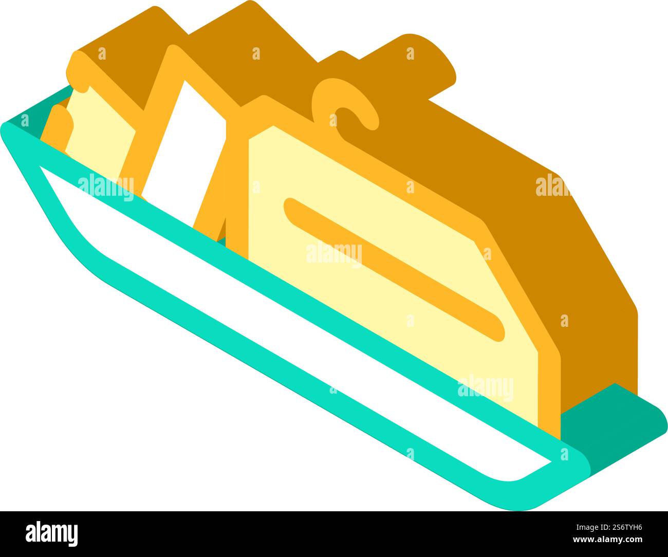butter add isometric icon vector. butter add sign. isolated symbol ...