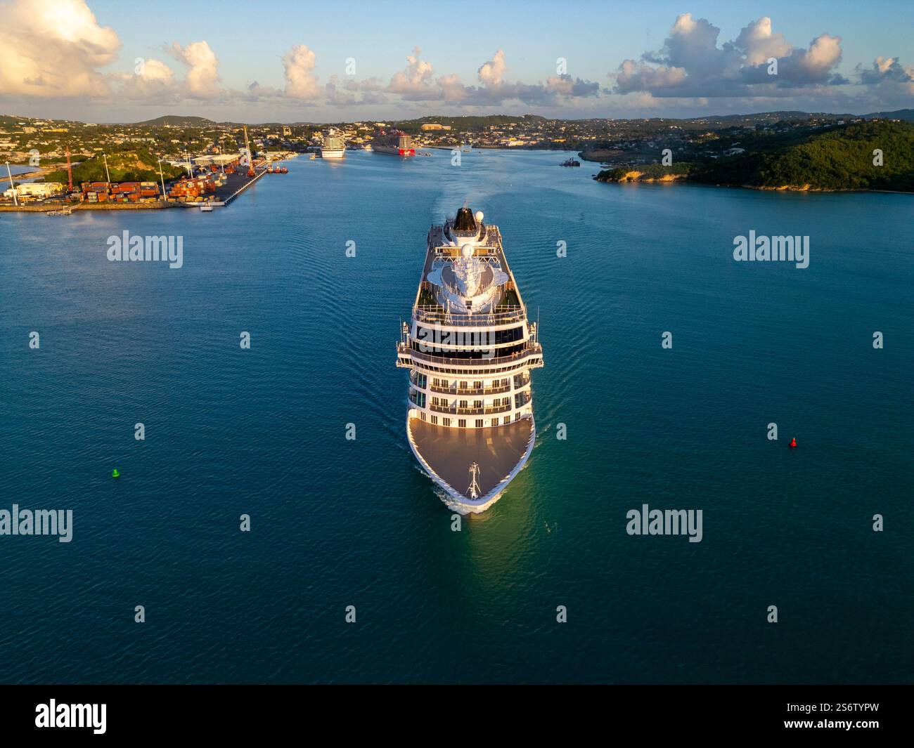 Antigua and Barbuda, West Indies, Island of Antigua. St. John's. MV ...