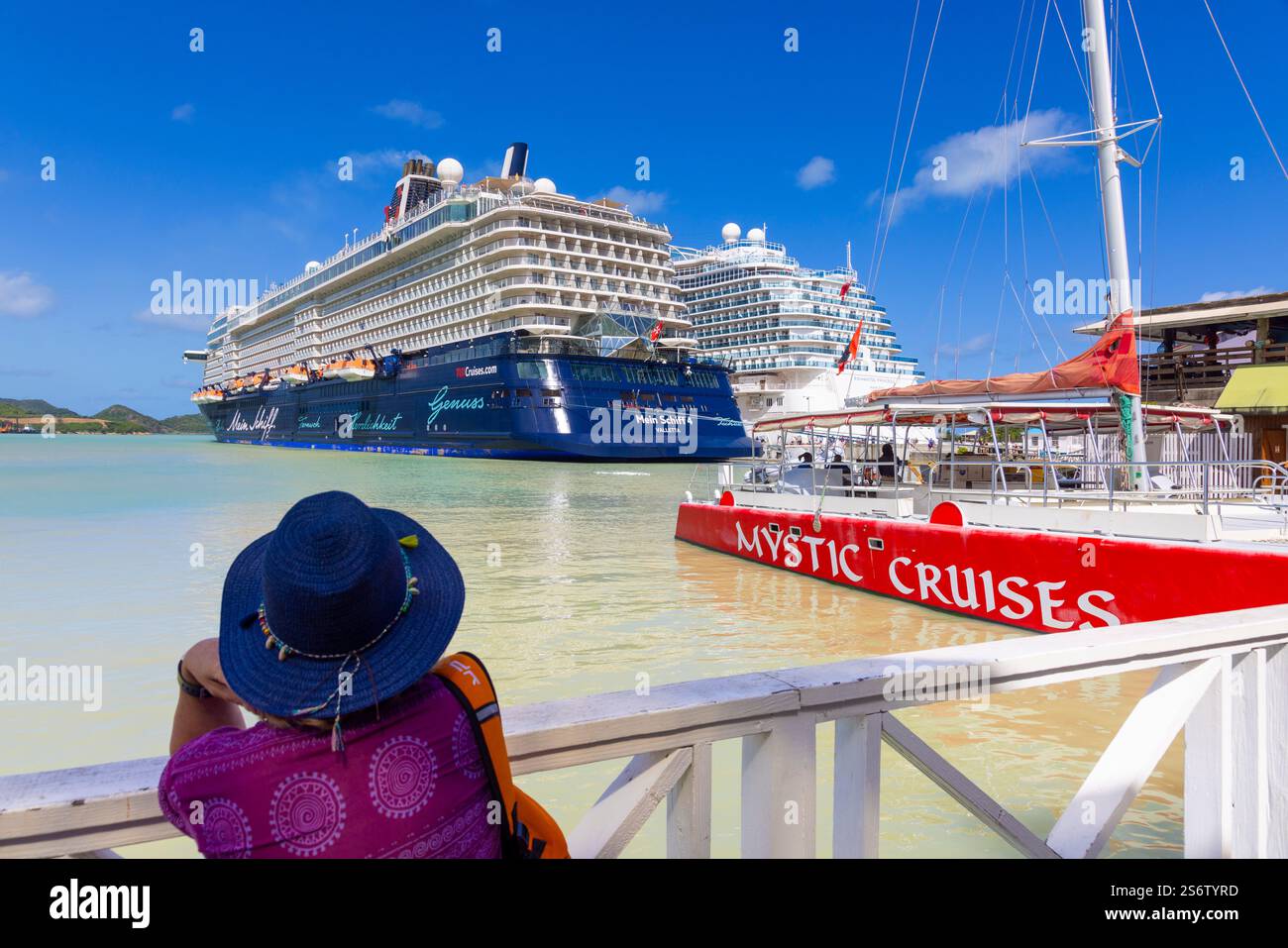 Antigua and Barbuda, West Indies, Island of Antigua. St. John's ...