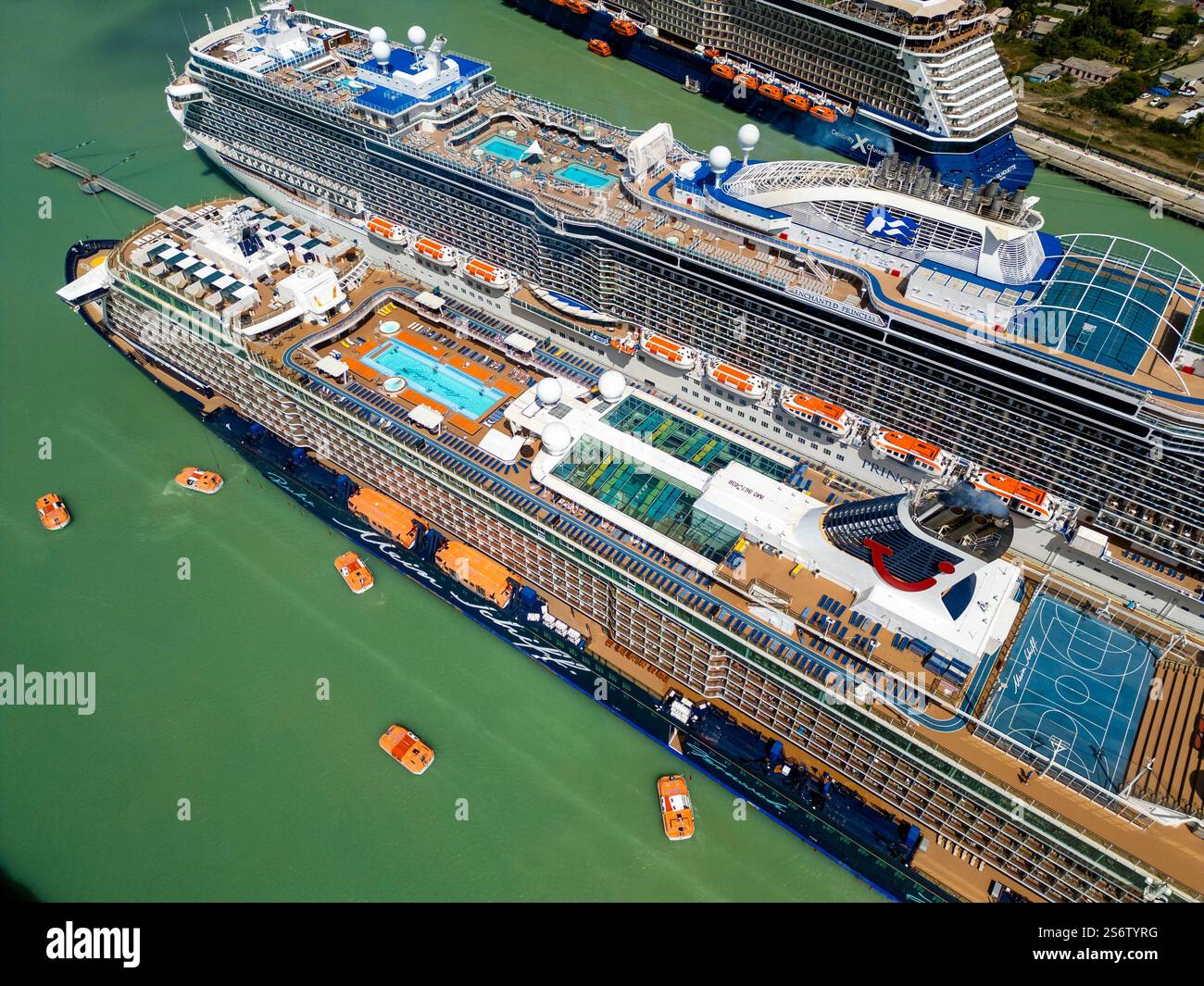 Antigua and Barbuda, West Indies, Antigua Island. St John's. TUI Cruise ...