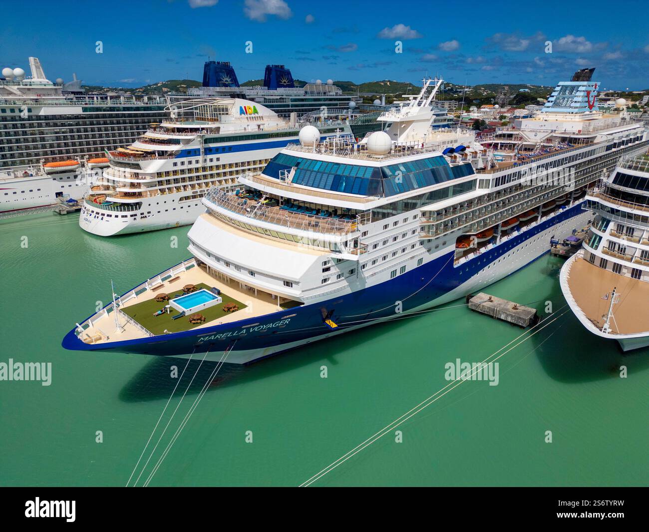 Antigua and Barbuda, West Indies, Island of Antigua. St. John's. Viking ...