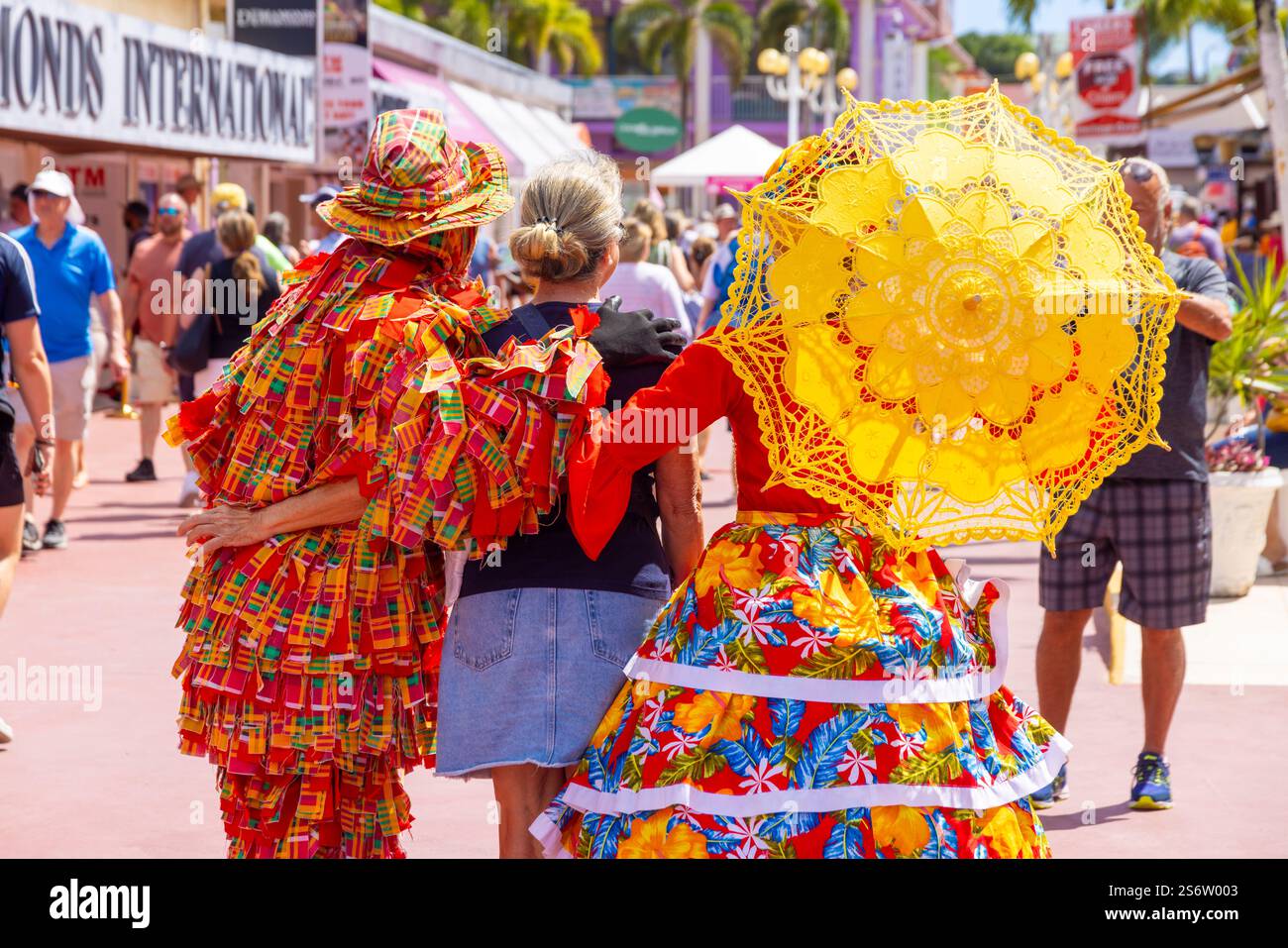 Antigua and Barbuda, West Indies, Antigua Island. St John's. Creole ...