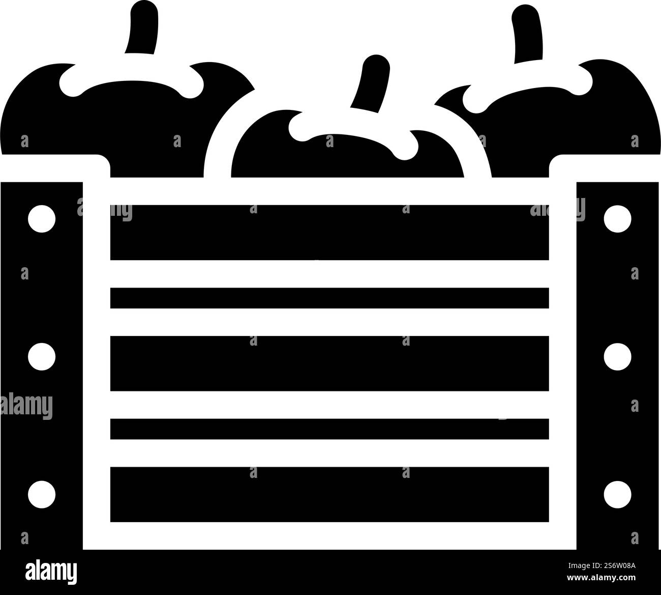 Cherry box Black and White Stock Photos & Images - Alamy