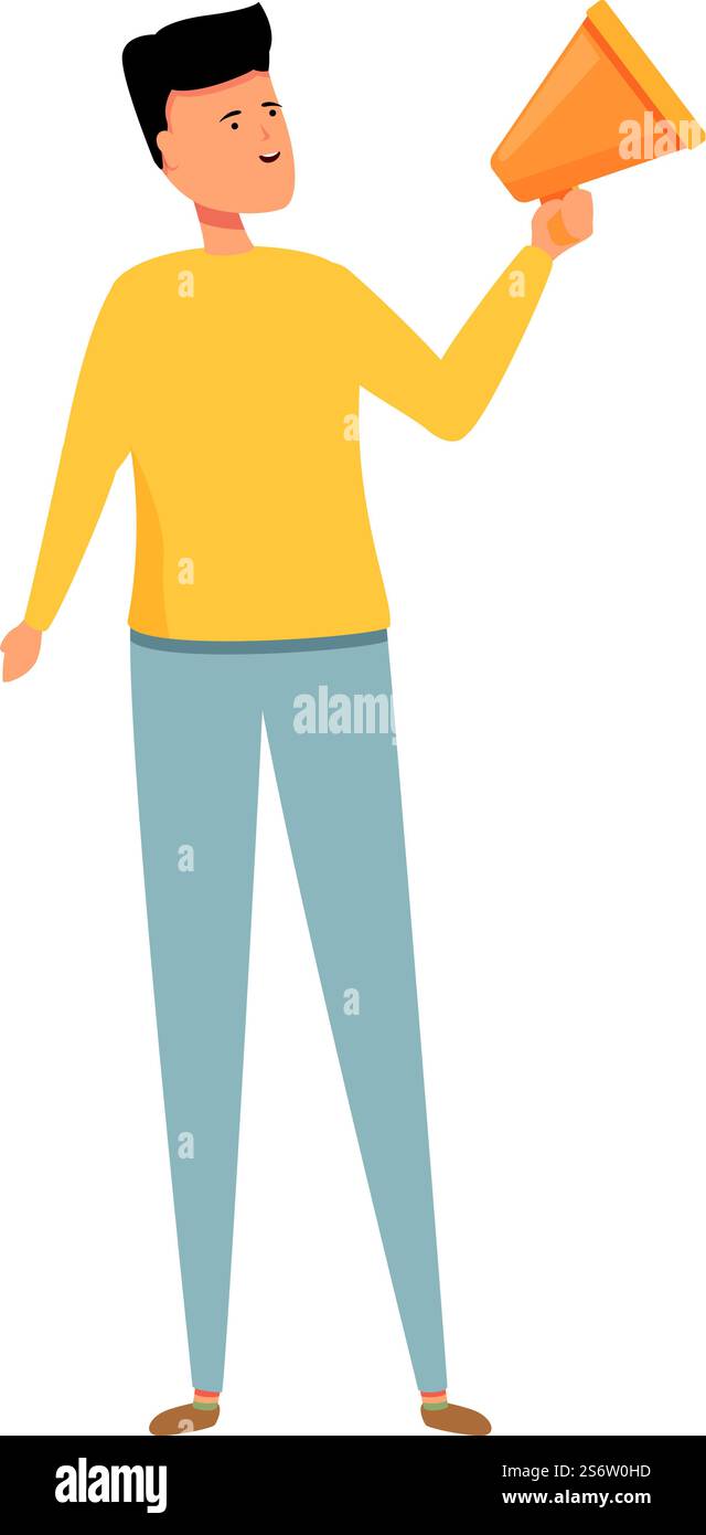 Brand announcement icon cartoon vector. Business build. Value company ...