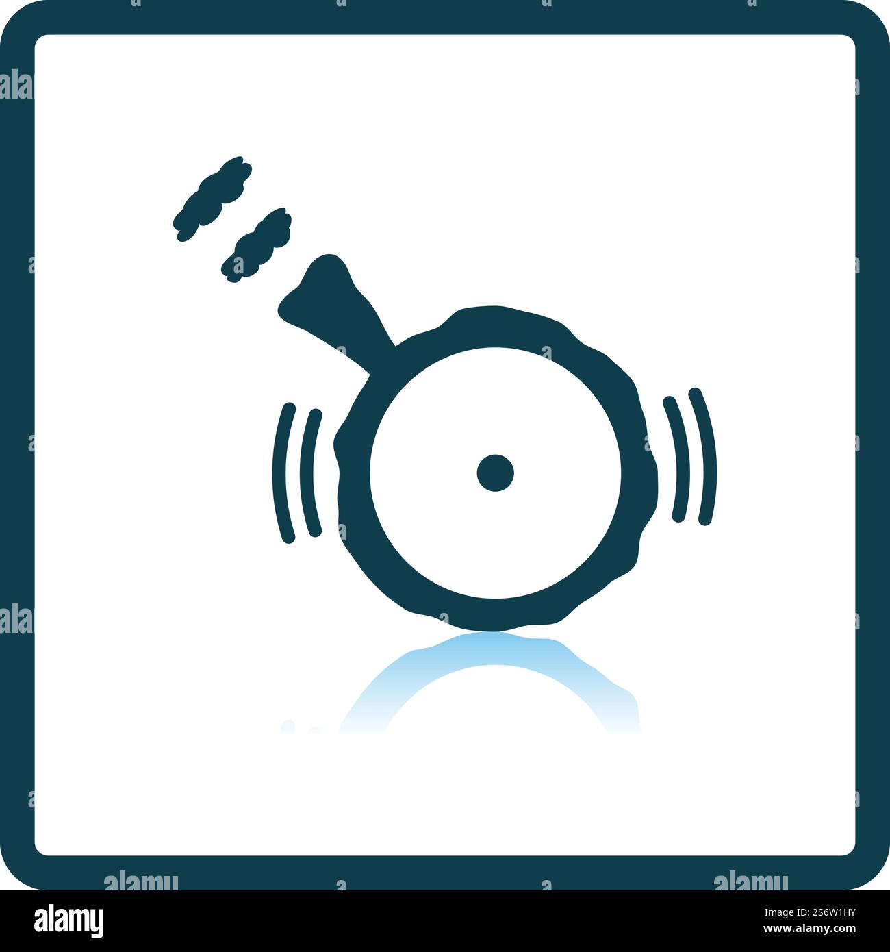 April Fool’s Day Icon. Square Shadow Reflection Design. Vector ...